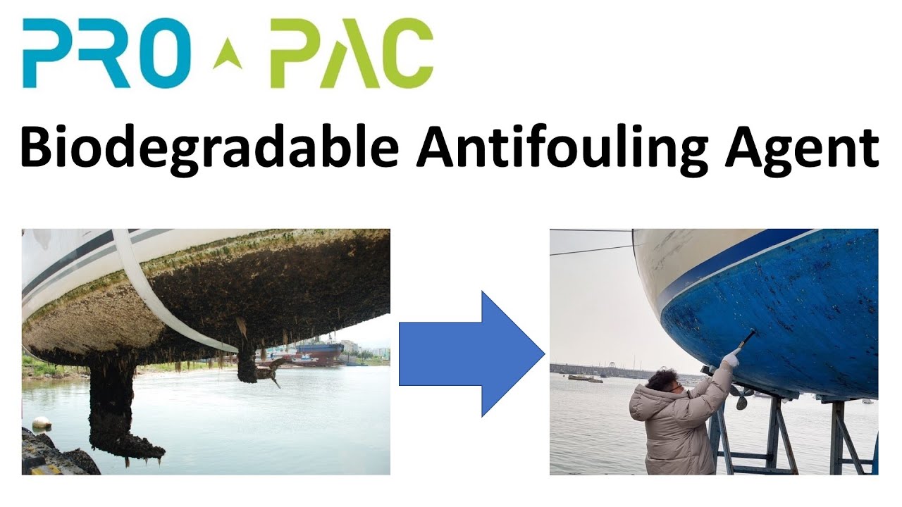 PROPAC Biodegradable Antifouling Agent - YouTube