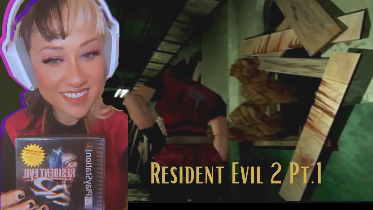 Resident Evil 2 PS2 Cosplay Stream pt. 1 - Zombies Everywhere (unedited ...