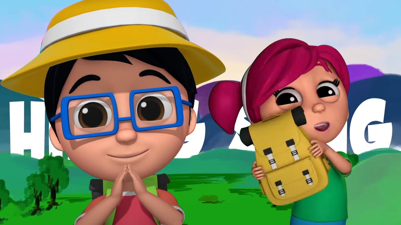 Hiking Song, Nursery Rhymes and Fun Adventures for Children - YouTube