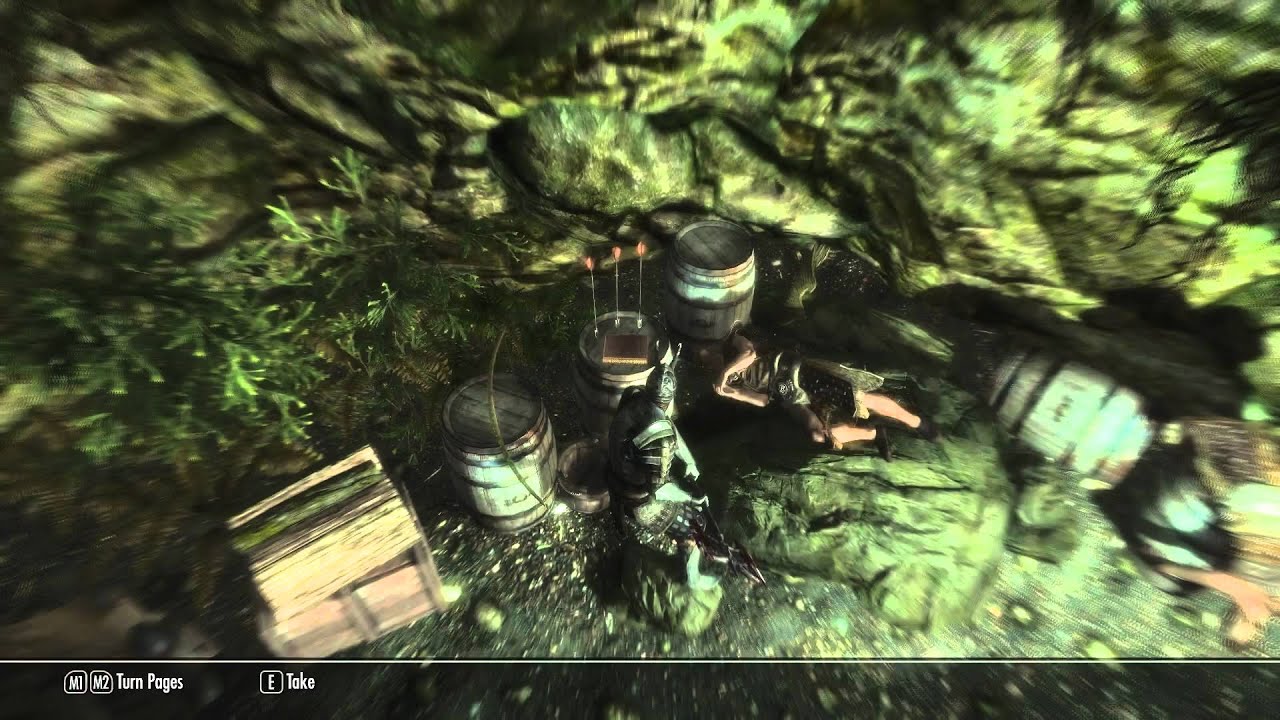 SKYRIM How To Clear GrayWinter Watch Quest Kill Troll Commentary ...