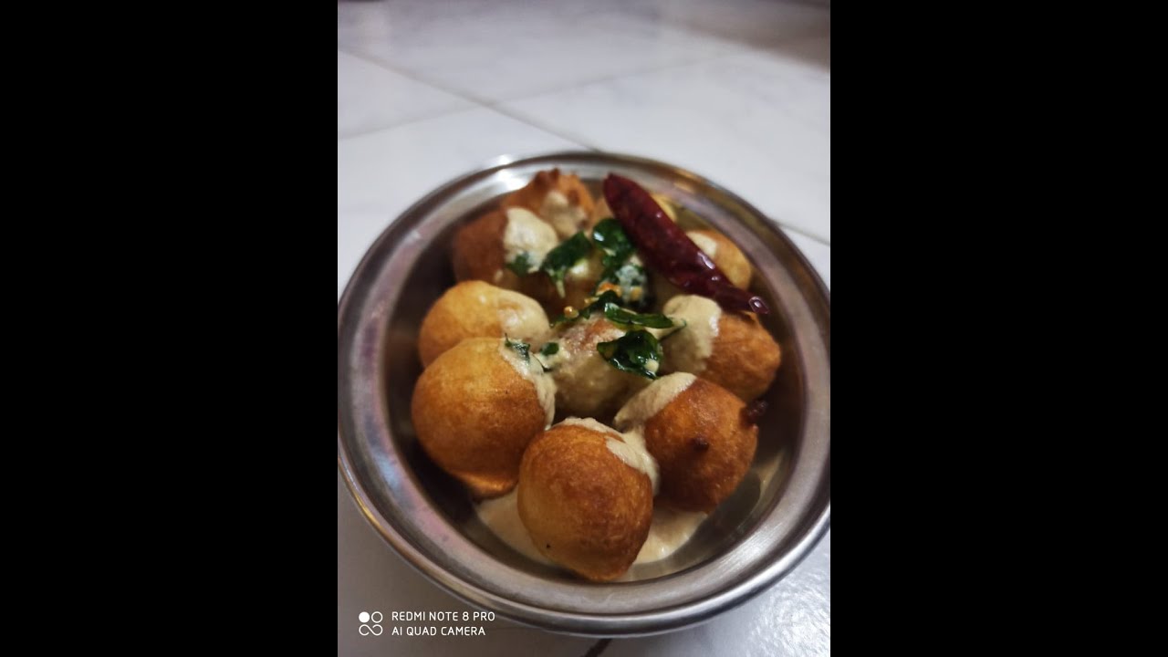 How To Make South Indian Snack Punugulu easily!! - YouTube