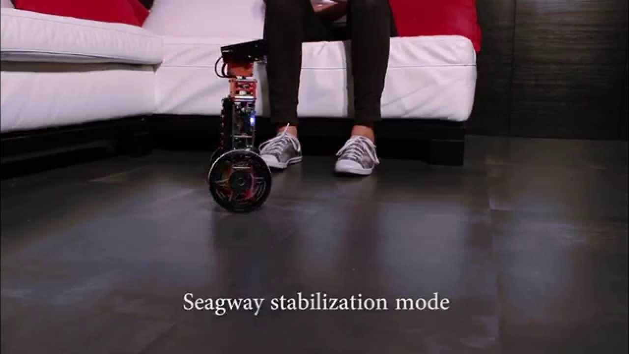 Raspberry Pi Balancing Robot With Opencv Ball Tracking Youtube