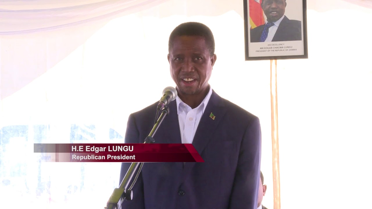 President Lungu Opens ECL Mall 29 12 2018 - YouTube