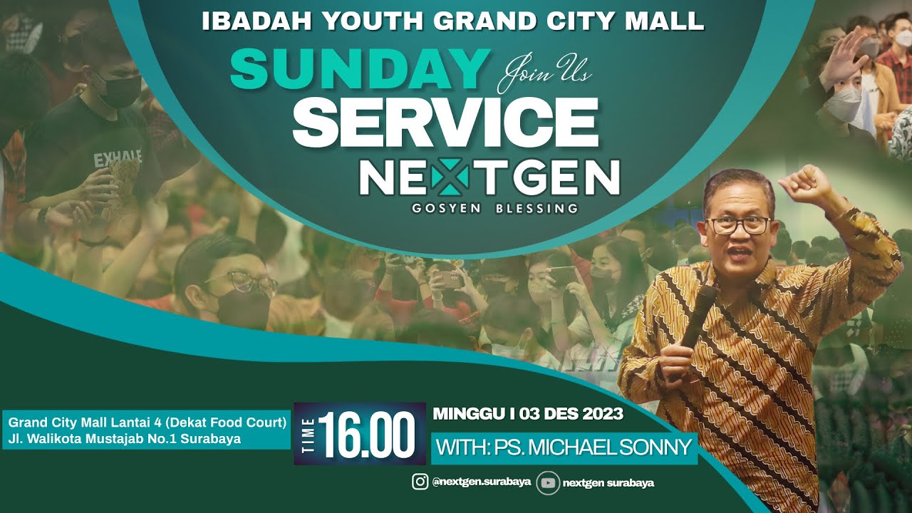 WAR STARTER PACK - Ps. Michael Sonny | Nextgen Sunday Service | 03 Desember 2023 - YouTube