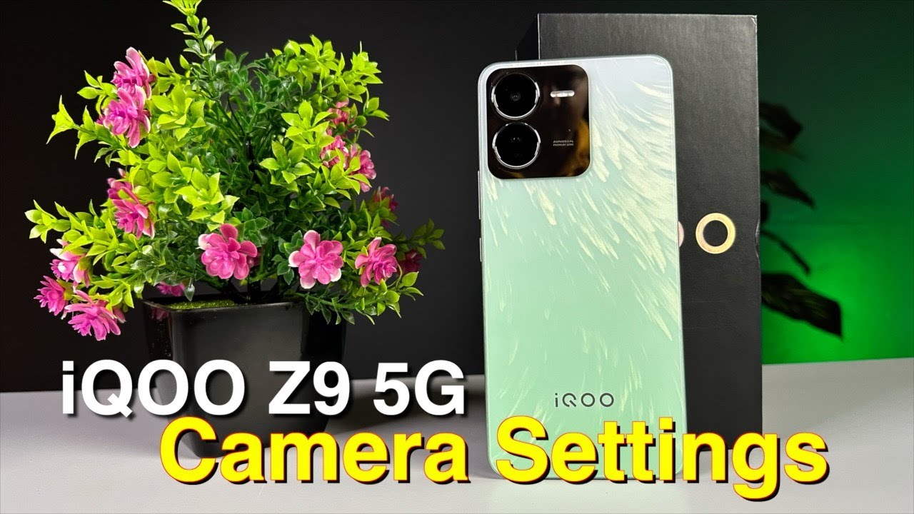 I tested iQOO Z9 All CAMERA SETTINGS with image and video sample. - YouTube