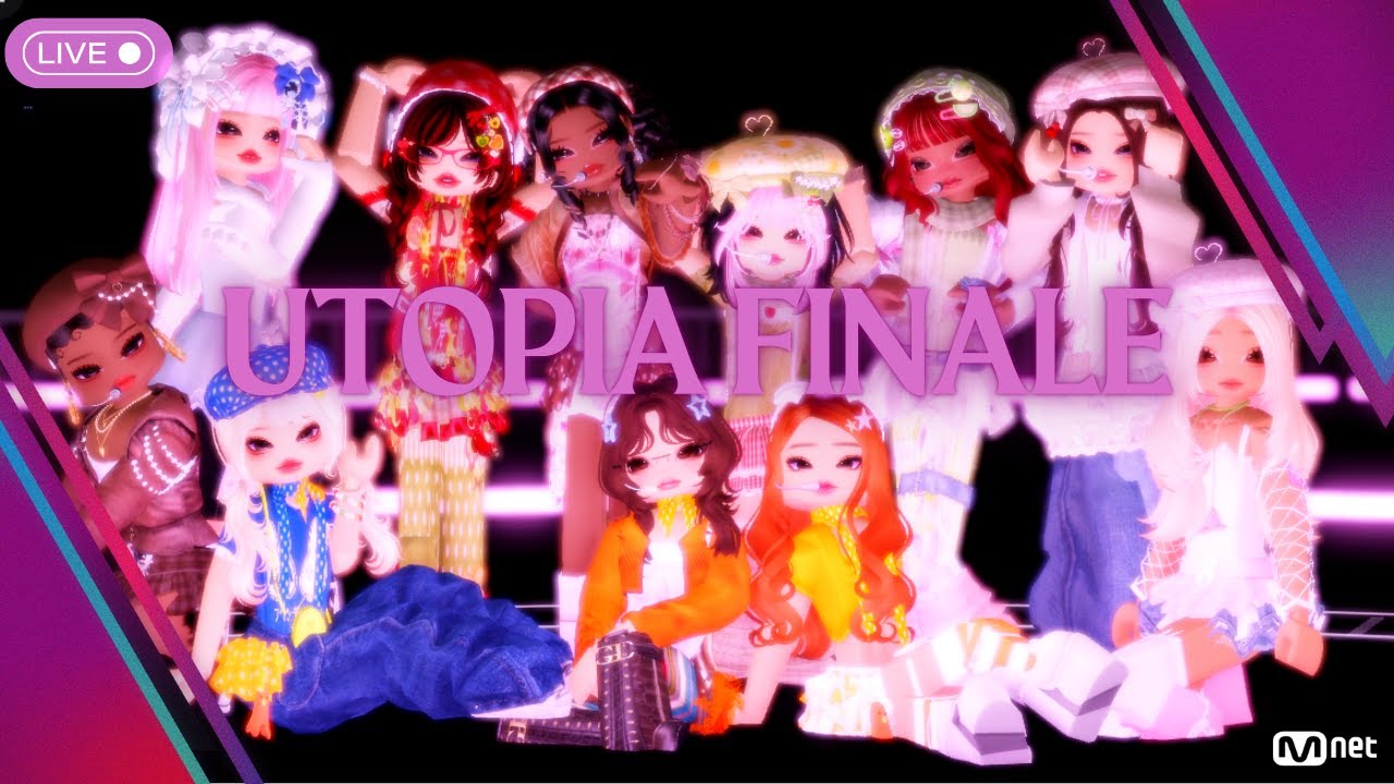 UTOPIA LIVE FINALE STAGE (FULL LIVE) | 'The Debut: UTOPIA | ROBLOX KPOP ...