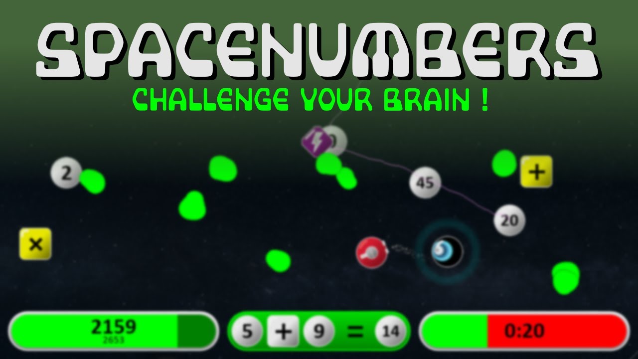 Space Numbers, a scifi puzzle game that will challenge your mental ...