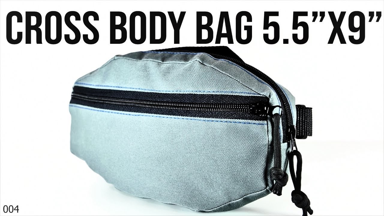 How to Sew a Cross Body Bag - YouTube