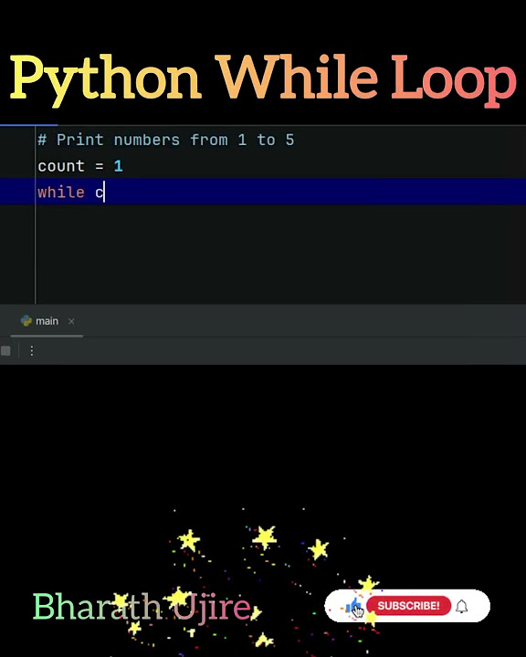 😇python While Loop 🐍python Tips And Tricks🐍 Python Code🐍python