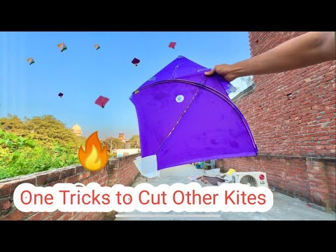 One Tricks to Cut Other Kites 🔥 Kite Cutting - YouTube