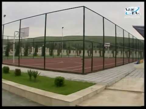 Şamaxıda yenidən qurulan Olimpiya İdman Kompleksi ilə tanışlıq