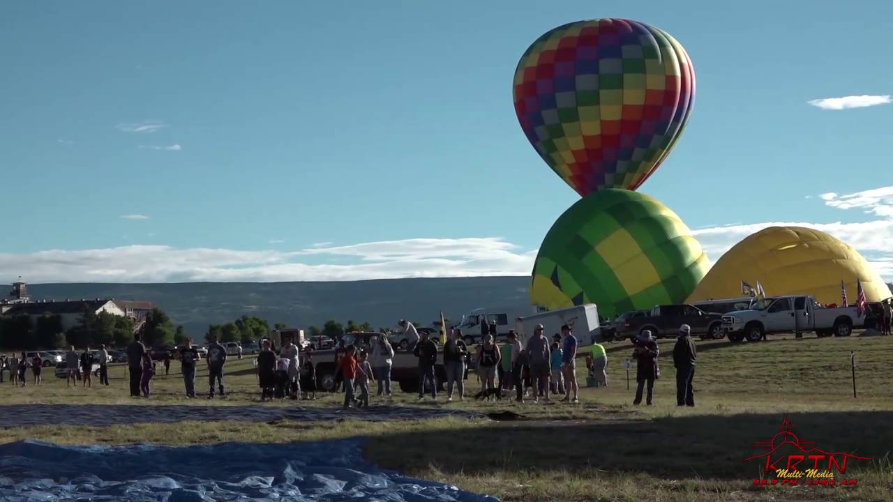2016 International Santa Fe Trail Balloon Rally Sights and sounds - YouTube