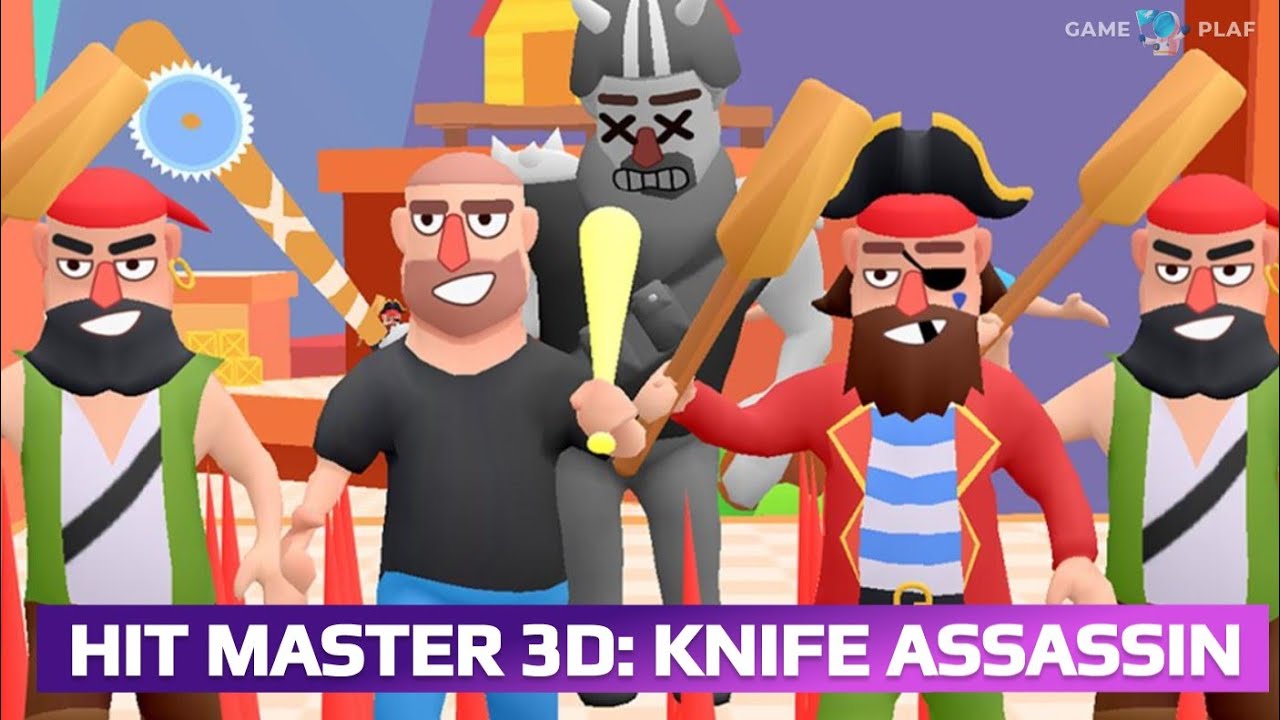 Hit Master 3D: Knife Assassin Game Review - Walkthrough - YouTube