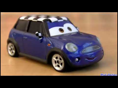 Cars 2 Becky Wheelin 33 Diecast Toy Disney Chase Mini Cooper car Pixar toys review by blucollection
