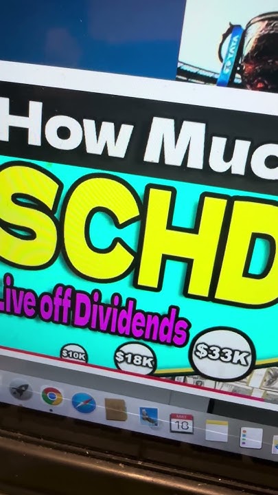 How much schd to live off dividends [retire on schd] #schd - YouTube