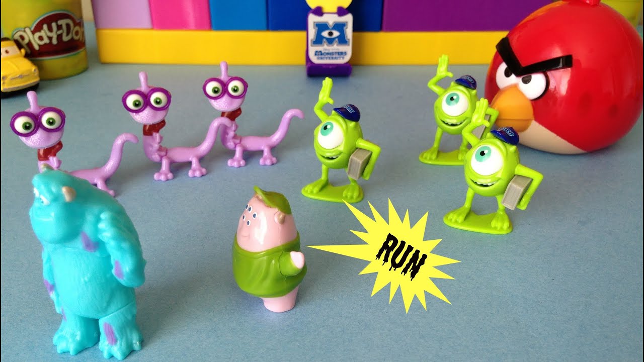 Red Angry Bird Monster University characters ★ - YouTube