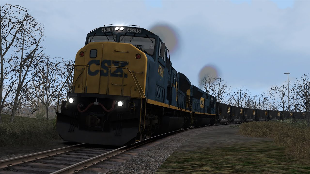 TRAIN SIMULATOR 2015 | CSX SD80MAC - YouTube