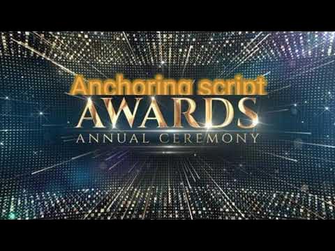 Anchoring script for Award Ceremony/Anchoring script for prize ...