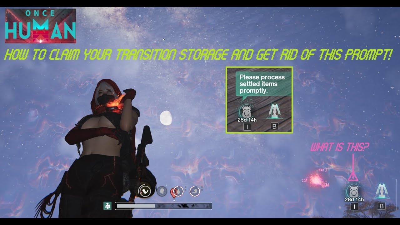 Tutorial: How to claim your Transition Storage in Once Human - YouTube