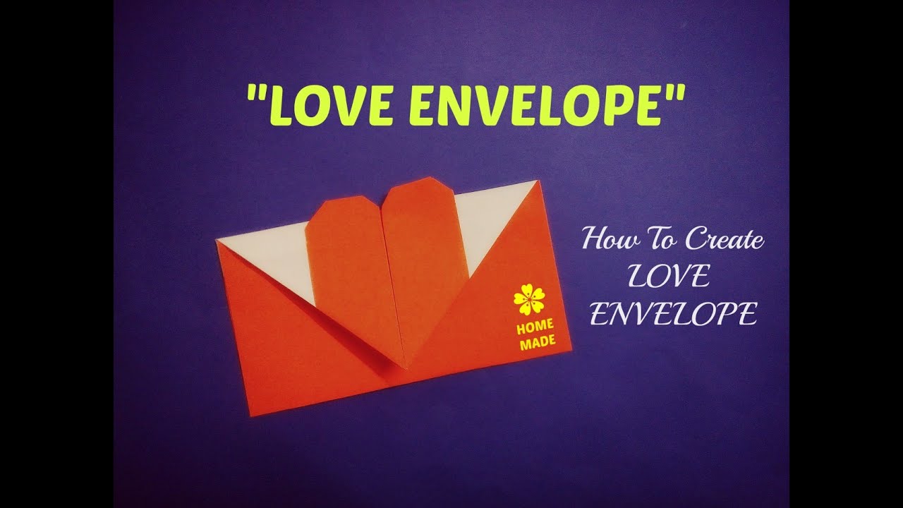 Love Envelope Heart Shape Envelope Easy Design YouTube love-envelope-heart-shape-envelope-easy-design-youtube