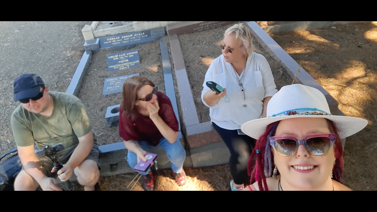 Got the whole gang together Mitcham Cemetery ~ Bump in the night ...