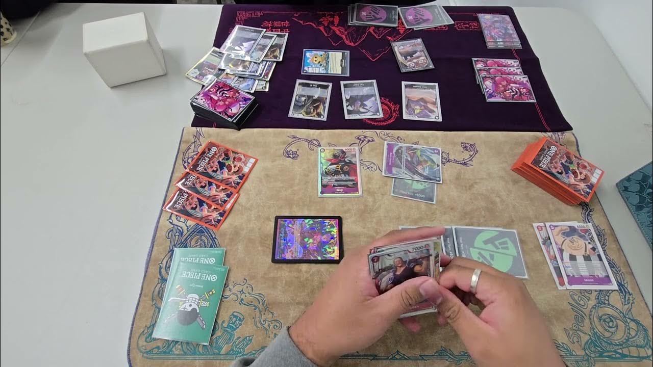 [OP-09] POV One Piece TCG: RP Luffy vs Blackbeard - YouTube