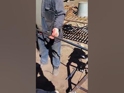 Станок для зачистки профильной трубы. - YouTube