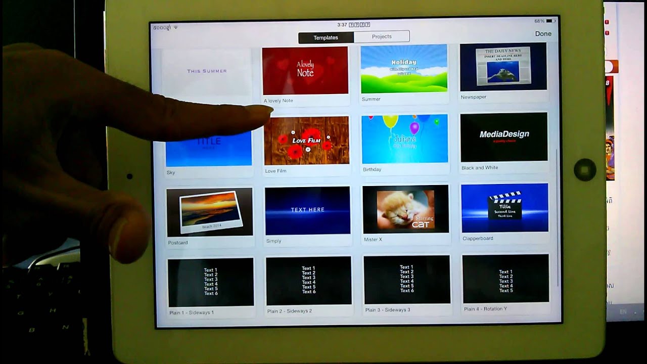 How create short video clip on your iPad-របៀបបង្កើត វីដេអូខ្លីៗតាម iPad ...