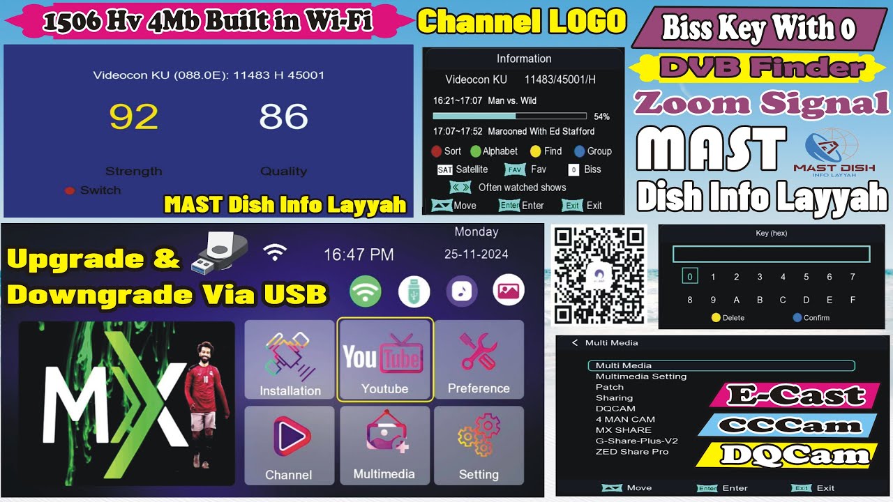 1506Hv Zoom Signal New Software 2024 Free download 4MB Built in Wi-Fi ...