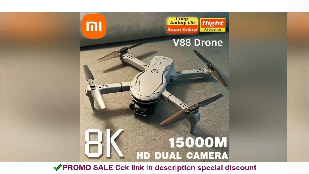 XIAOMI MIJIA V88 Drone 5G 8K HD Professional Dual Camera Aerial Photography 15000m Remote ...