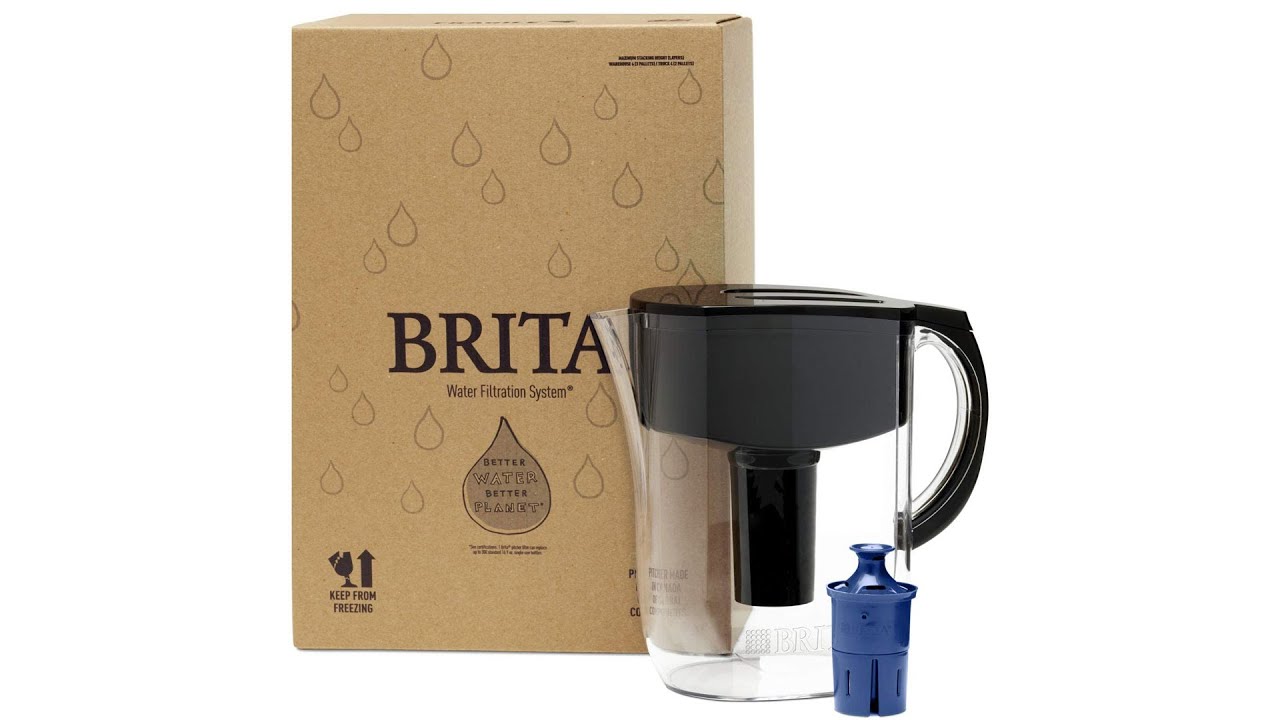 Brita Longlast Everyday Water Filter Pitcher - YouTube