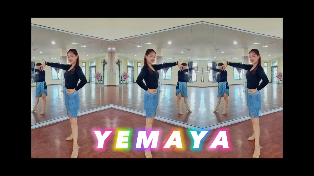 Yemaya Line Dance || Choreographer by Ria Vos (NL) - March 2023 - YouTube