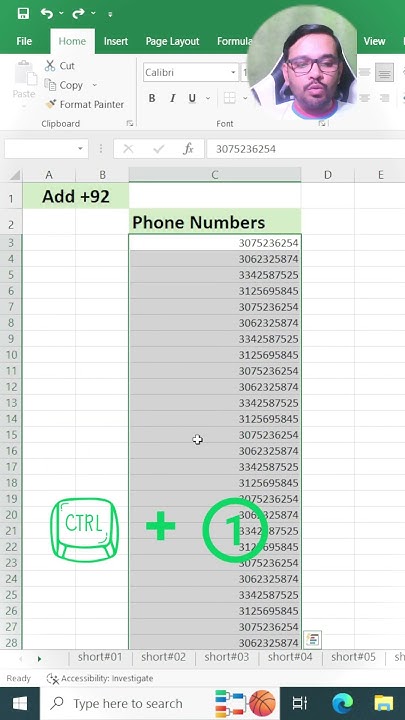 Add country code quickly in Excel | ms-excel | Microsoft Excel | Tips and Tricks of Microsoft ...