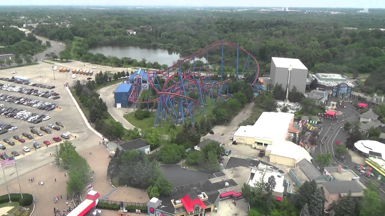 Sky Trek Tower at Six Flags Great America - YouTube