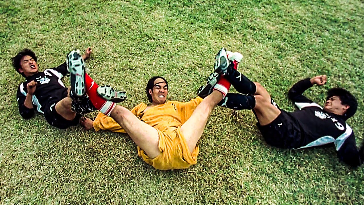 Savages Play Football (Shaolin Soccer Fight Scenes) - YouTube