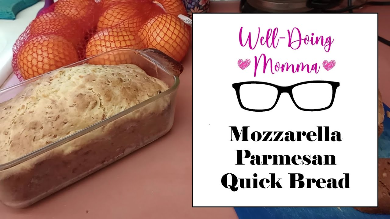 Mozzarella Parmesan Quick Bread - YouTube