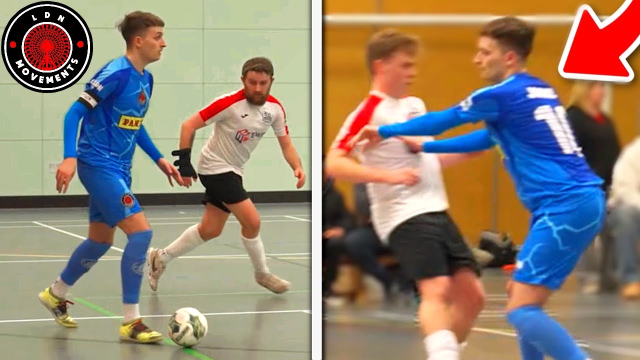 I Played in a PRO FUTSAL MATCH & The Fouls were CRAZY! (Football Skills ...