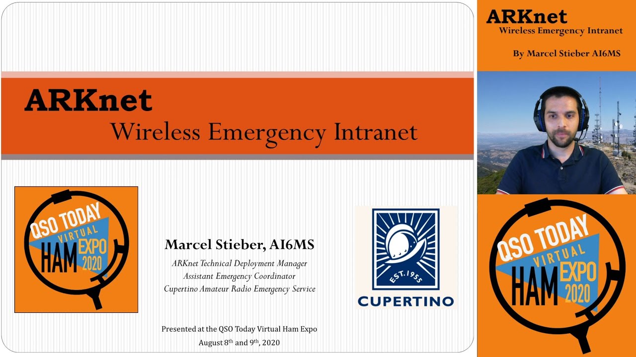 ARKnet Wireless Emergency Intranet - QSO Today Virtual Ham Expo 2020 ...