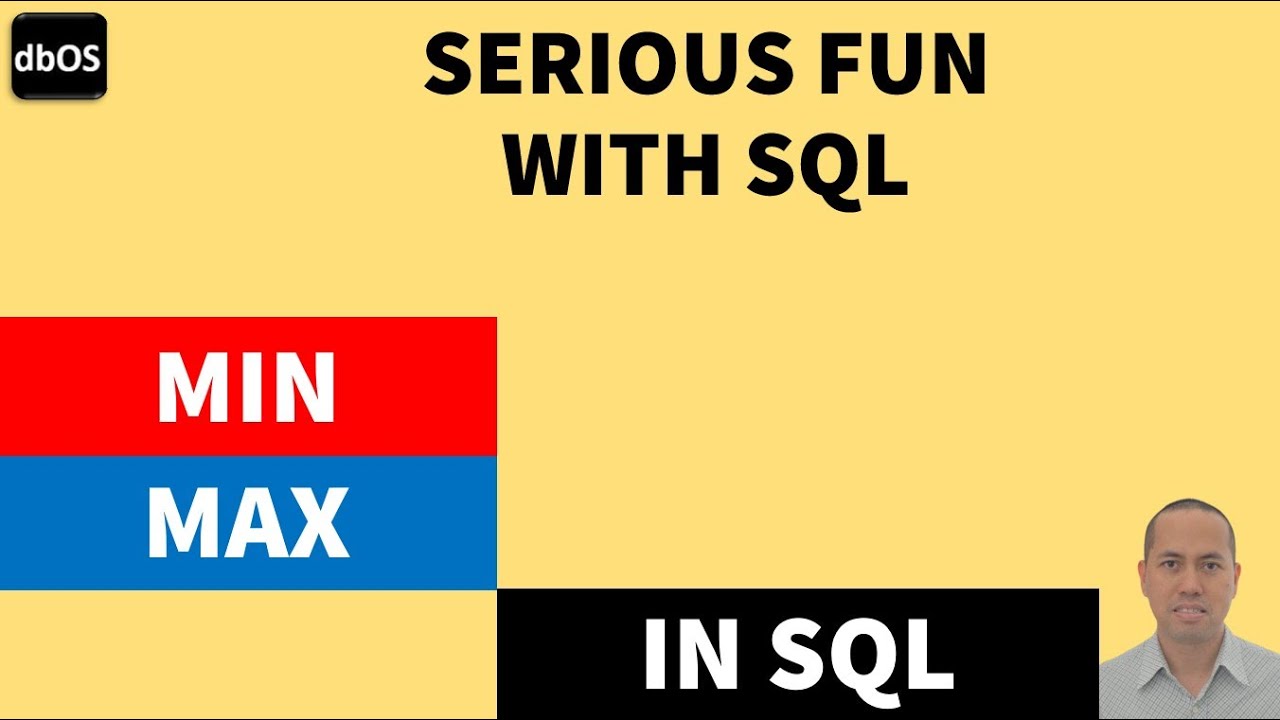 MIN & MAX in SQL | MIN, MAX functions in SQL - YouTube