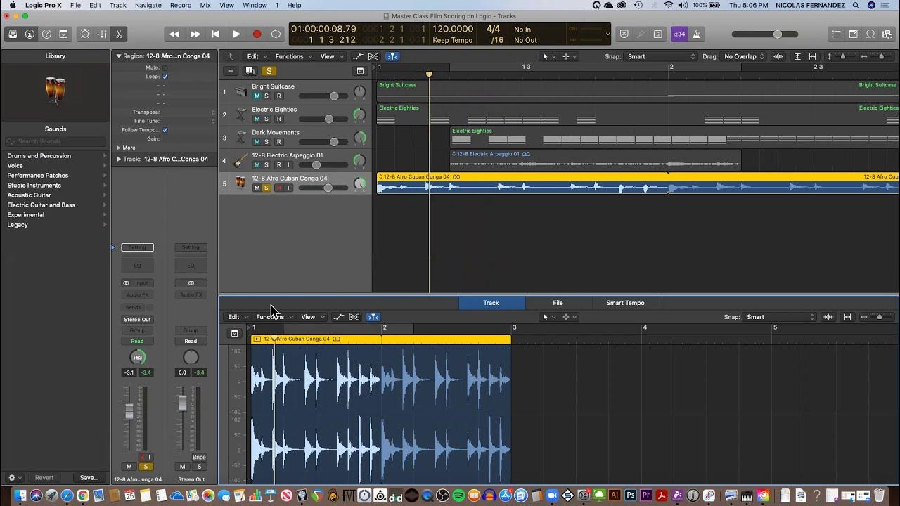 Logic Pro X How to assign Key Commands When Moving Frame by Frame - YouTube