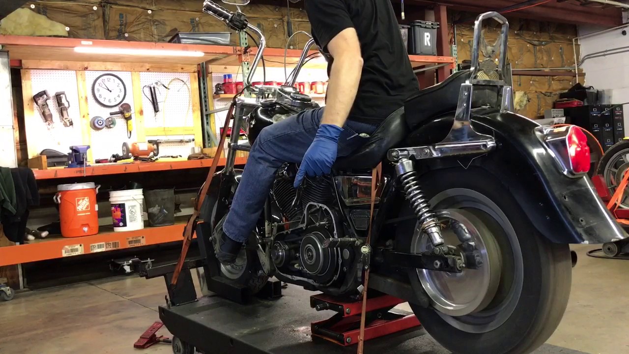 1990 Harley Davidson Dyna Low Rider Custom FXLR (blk) 1851 Fallen ...