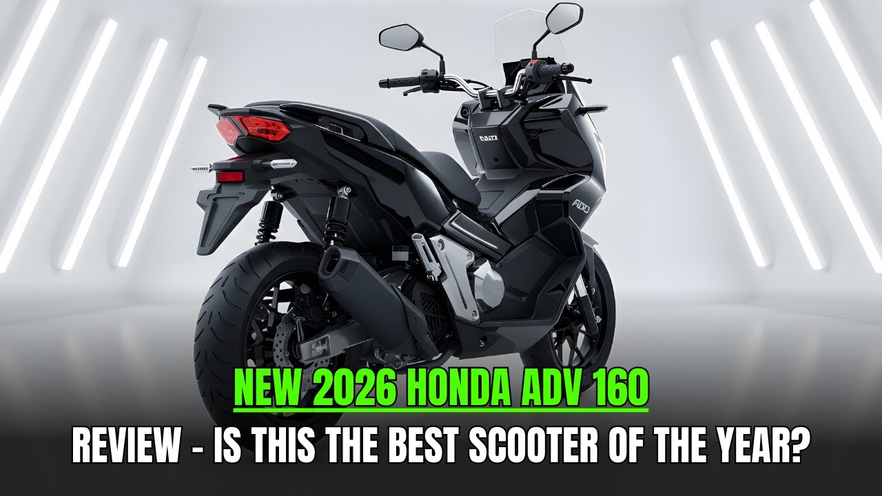 2026 Honda ADV 160 – The Ultimate Adventure Scooter Revealed! - YouTube