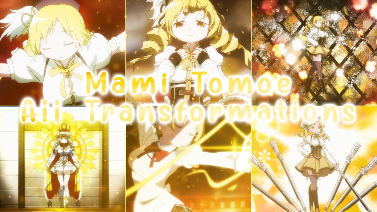 Magica Quartet: All of Mami's Transformations - YouTube