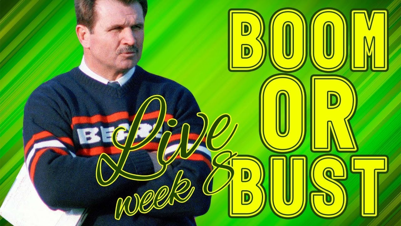 Boom or Bust Show: Week 8 Starts and Sits Live Q&A - YouTube