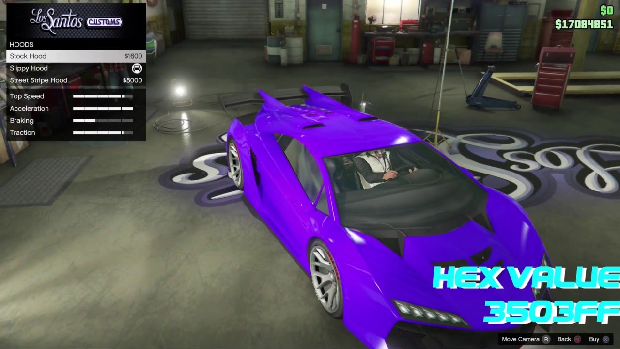 GTA 5 Modded Crew Color "Intoxicated Blue" - YouTube