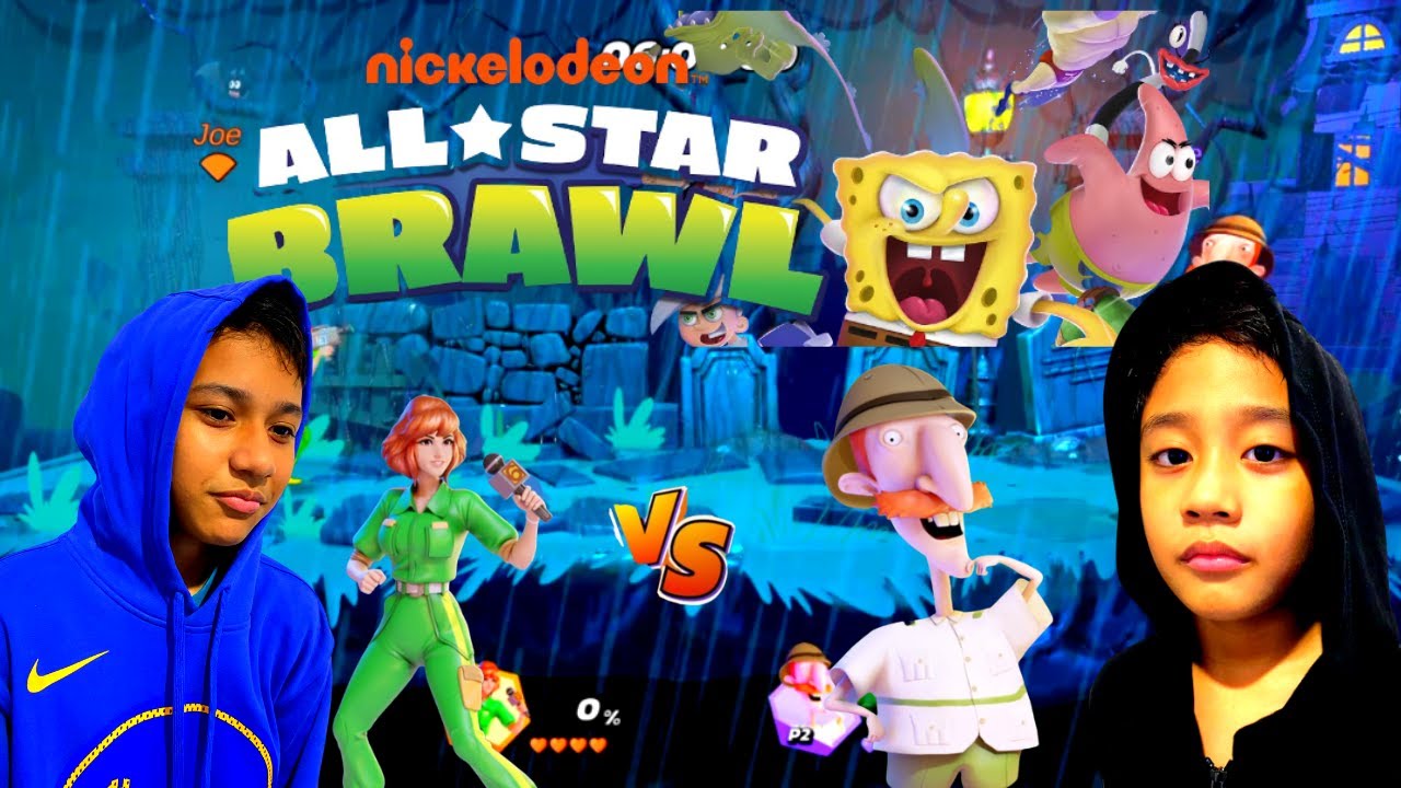 Round 3: April O'Neil vs Nigel Thornberry | Nickelodeon All-Star Brawl ...