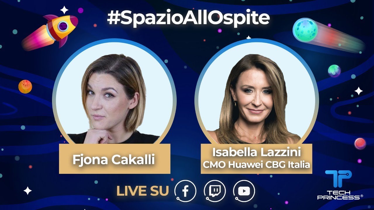 Isabella Lazzini, Huawei: intervista live e Q&A 🚀 #SpazioAllOspite ...