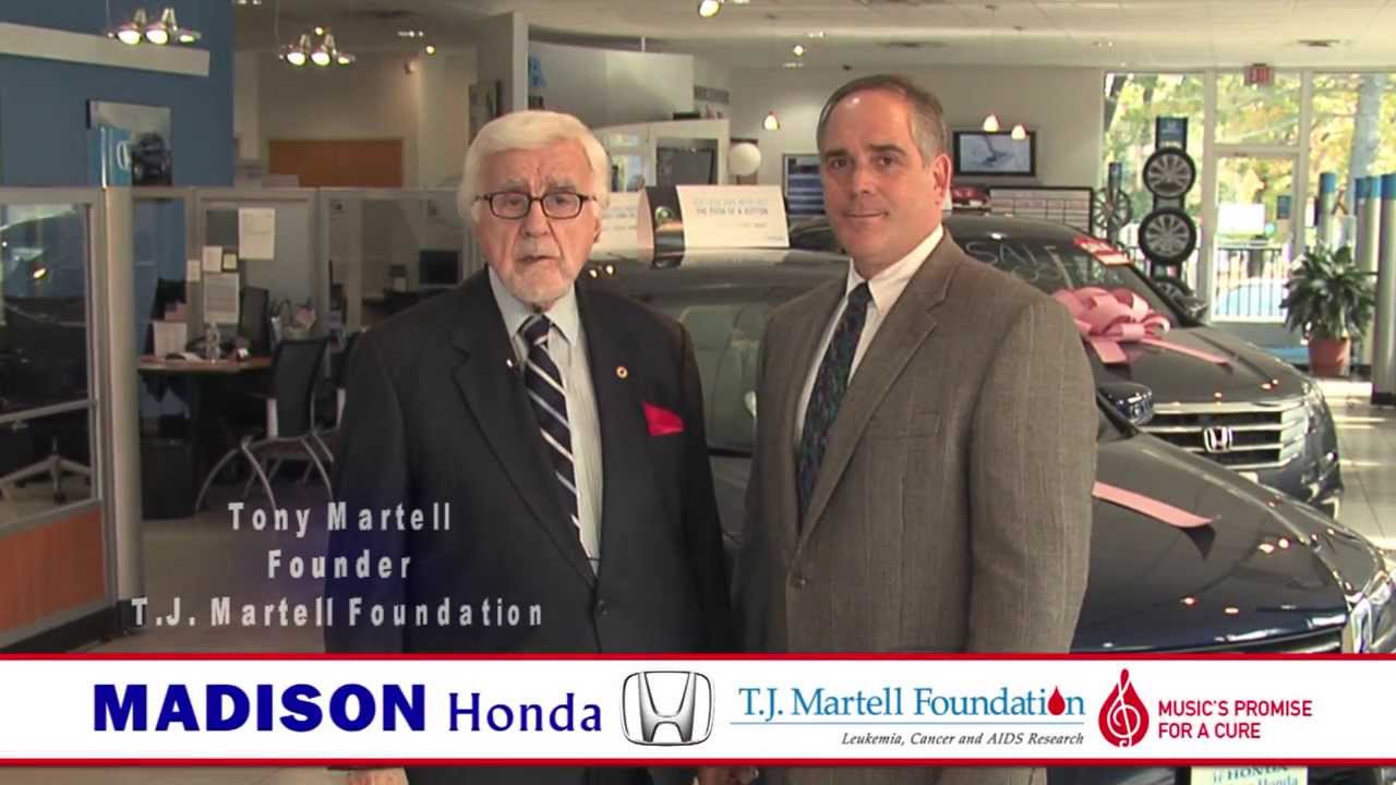 Madison Honda Public Service Announcement for the T.J. Martell ...