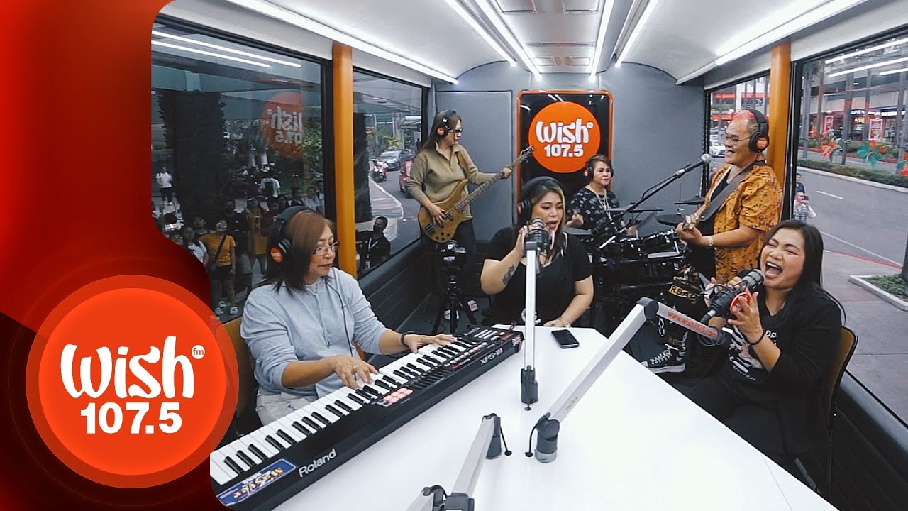 Aegis performs "Basang Basa Sa Ulan" LIVE on Wish 107.5 Bus - YouTube