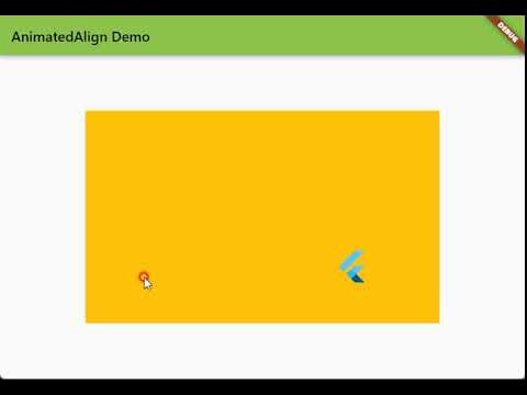 Animatedalign widget demo 5 - YouTube